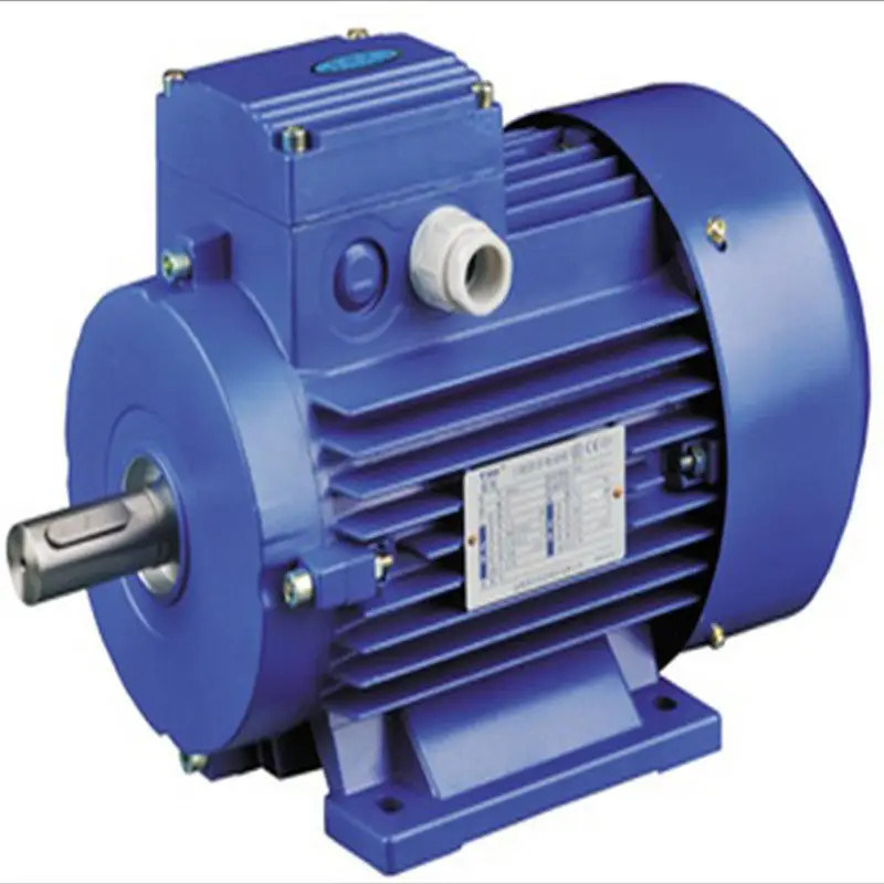 Tiga Motor Induksi 3 Fasa 7.5 Hp 415v 1440 Rpm 4 Tiang Motor Standar NEMA